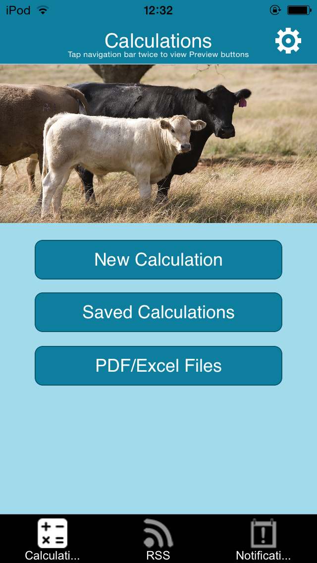 Bovine Calculator App